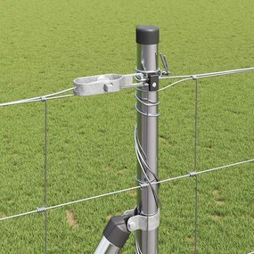 Svařovaná drátěná plotina s betonovou základnou 25 x 1,4 m 3351516