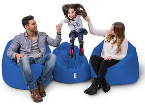 Atelier del Sofa Zahradní sedací vak Iyzi 100 Cushion Pouf - Blue, Modrá