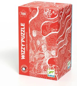 Efektní puzzle - začarovaný strom - 100 ks