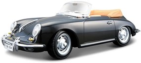 Bburago Porsche 356B Cabrio (1961) Černé 1:24