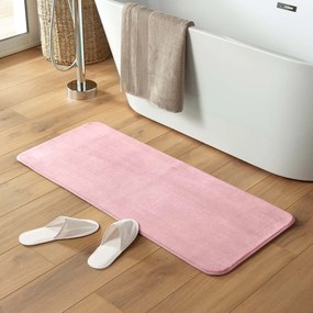 Růžová koupelnová předložka 50x120 cm Vitamine – douceur d'intérieur