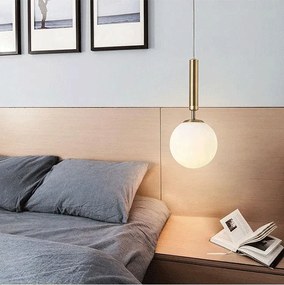 Toolight Toolight, stropní svítidlo 1xE27, G108-1W, zlatá, OSW-09733