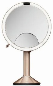 Simplehuman Kosmetická zrcadla - Kosmetické zrcátko s LED osvětlením, rose gold ST3034