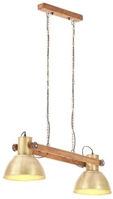 Industriální závěsné svítidlo 25 W mosazné 109 cm E27 320526