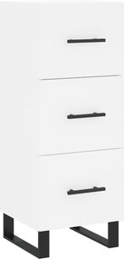 Skříň highboard bílá 34,5 x 34 x 180 cm kompozitní dřevo 3198873