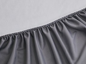 XPOSE® Froté chránič matrace Exclusive - šedý 90x200 cm
