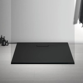 Ideal Standard UltraFlat New - Akrylátová sprchová vanička 1000 x 800 mm, Černá matná T4468V3