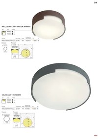 Redo 90006 - LED Venkovní stropní svítidlo SKOR LED/16W/230V IP54 hnědá