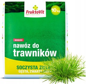 Fruktovit Trávníkové Hnojivo Trávy Jarní Šťavnatá Zeleň Hustá Darň 25 Kg