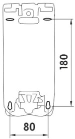 Nimco Zásobník dezinfekčního gelu nebo tekutého mýdla HP 9531-M-04