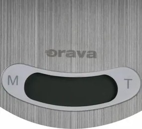 Orava EV-15 nerez / Digitální kuchyňská váha / LCD / max. hmotnost 5 k