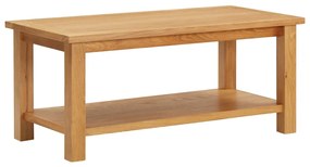 Konferenční stolek 110 x 55 x 40 masivní dubové dřevo,  289195