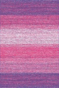Kusový koberec Agnella Funky Top Mabir Pruhy Růžový Fialový Rozměr: 160x220 cm