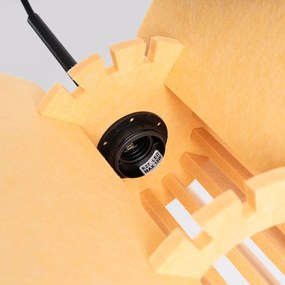 Sollux Lighting Závěsná lampa MULA 45 žlutá