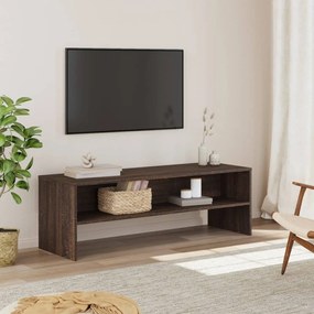 TV skříňka hnědý dub 120 x 40 x 40 cm kompozitní dřevo