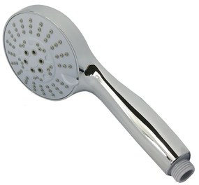 Mereo Sprchová souprava, pětipolohová sprcha, dvouzámková nerez hadice, stavitelný držák, plast/chrom