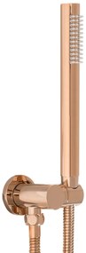 Rea Sprchový komplet LUNGO MILER + BOX-BG s termostatickou podomítkovou baterií, růžové zlato