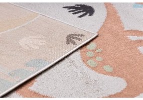 Dywany Luszczow Dětský kusový koberec FUN Dino, dinosauři béžová Rozměr koberce: 160 x 220 cm