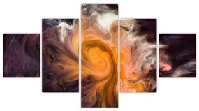 Abstraktní obraz - vesmír (125x70 cm)