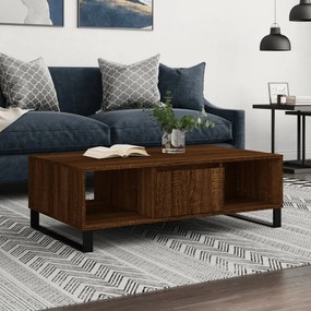 vidaXL Konferenční stolek 104 x 60 x 35 cm kompozitní dřevo [827099] Barva: hnědý dub