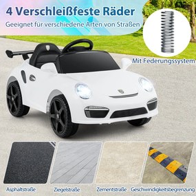 Costway 12 V Dětské elektrické autíčko s dálkovým ovládáním a měkkým startem
