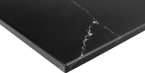 Sapho SKARA deska Rockstone 91,2 x 12 x 46 cm 0598 black attica CG026-0598