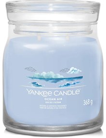 Yankee Candle – Signature svíčka Ocean Air (Oceánský vzduch) Velikost: střední 368 g