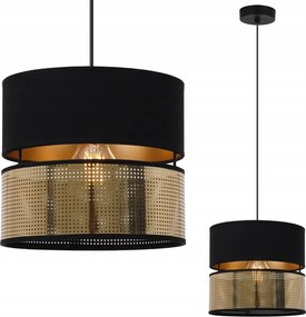 Elegantní lampa Asti s kulatými děrovanými stínidla pro moderní styl do haly