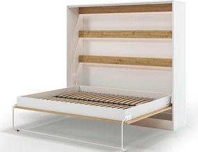Devesto Sklápěcí postel Horizontální 160 Dub Artisan LED