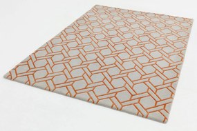 Oranžový  koberec Rapun Fine Orange Rozměry: 120x170 cm