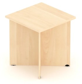 Konferenční stůl Komfort, dřevěná podnož, 70x70x76 cm SKA34 12