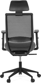 Kancelářská židle KA-V3329 BK, synchronní mechanismus, síťovina Šedá