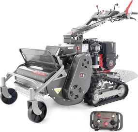 Weibang WB GT 6813-TE Cepová mulčovací - kladívková sekačka s pásovým pojezdem 68 cm, možnost dálkové ovládání – Servis ČR