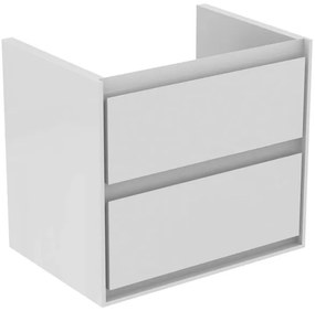 Ideal Standard Connect Air Skříňka pod umyvadlo Cube 65 cm, lesklý bílý E1605B2