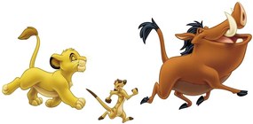 York Wallcoverings Samolepky s Disney motivem SIMBA a kamarádi