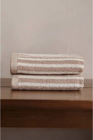 Béžové/krémové bavlněné ručníky v sadě 2 ks 30x50 cm Dixie – Jotex