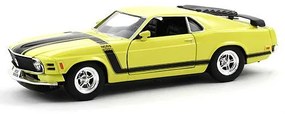 Welly Ford Mustang Boss 302 (1970) Žlutý 1:24