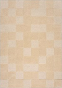 Kusový koberec Moderno Checkerboard Natural, 120x170, béžová, obývacia izba, Flair Rugs