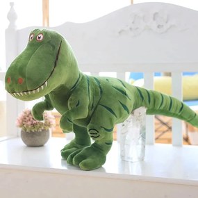 Plyšový dinosaurus T-Rex 40/55/70/100 cm Barva: zelená, Rozměry: 100 cm
