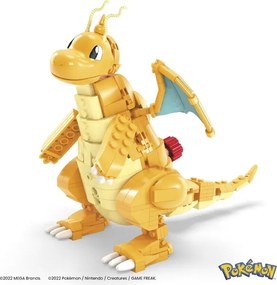 Mattel MEGA POKÉMON POHYBLIVÝ DRAGONIT Vícebarevná