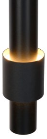 Lucide 24402/15/30 závěsné LED svítidlo Margary černé, 3x4W, 2700K, ø25cm
