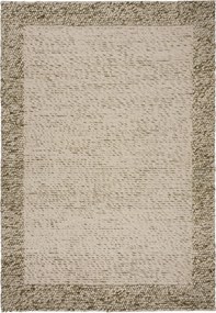 Kusový koberec Bobble Wool Green, 160x230, zelená, obývacia izba, Flair Rugs