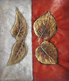 Zlaté listy - 60 x 50 cm