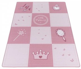 Dětský protiskluzový koberec Play pro malou princeznu