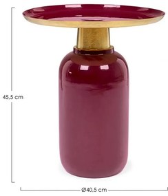BIZZOTTO Konferenční stolek NALIMA fialový 40cm 0746705