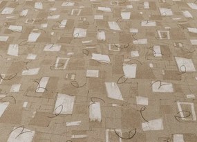 Koberce Breno Metrážový koberec LIBRA 35, šíře role 400 cm, Béžová, Vícebarevné