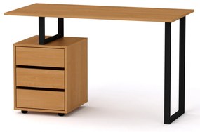 Psací stůl LOFT-2 ABS (Barva dřeva: olše)