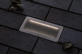 P 94337 Venkovní zemní svítidlo Brick 100 x 200 x 38 mm IP67 1,6W kov/ocel pohybové čidlo - PAULMANN