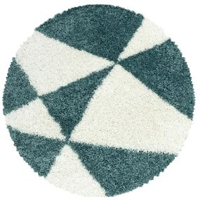 Kusový koberec Tango kruh 3101 blue - 120 x 120 cm