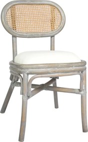 vidaXL Jídelní židle 4 ks plátno [3071721] Barva: Hnědá